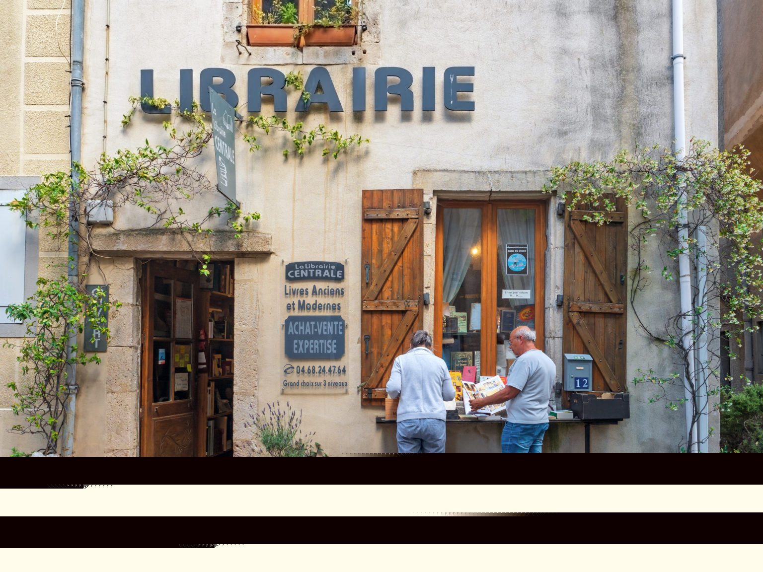 La librairie centrale - Montolieu